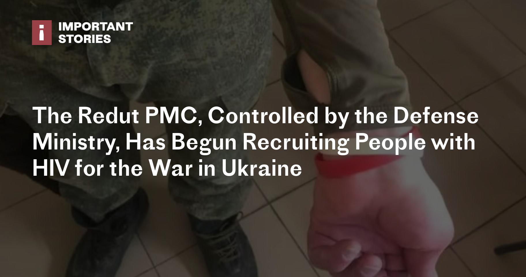 The Redut PMC, Controlled by the Defense Ministry, Has Begun Recruiting ...